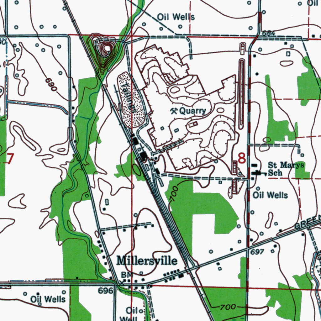 OH-Helena: Authoritative US Topos 1969 Map by Western Michigan ...