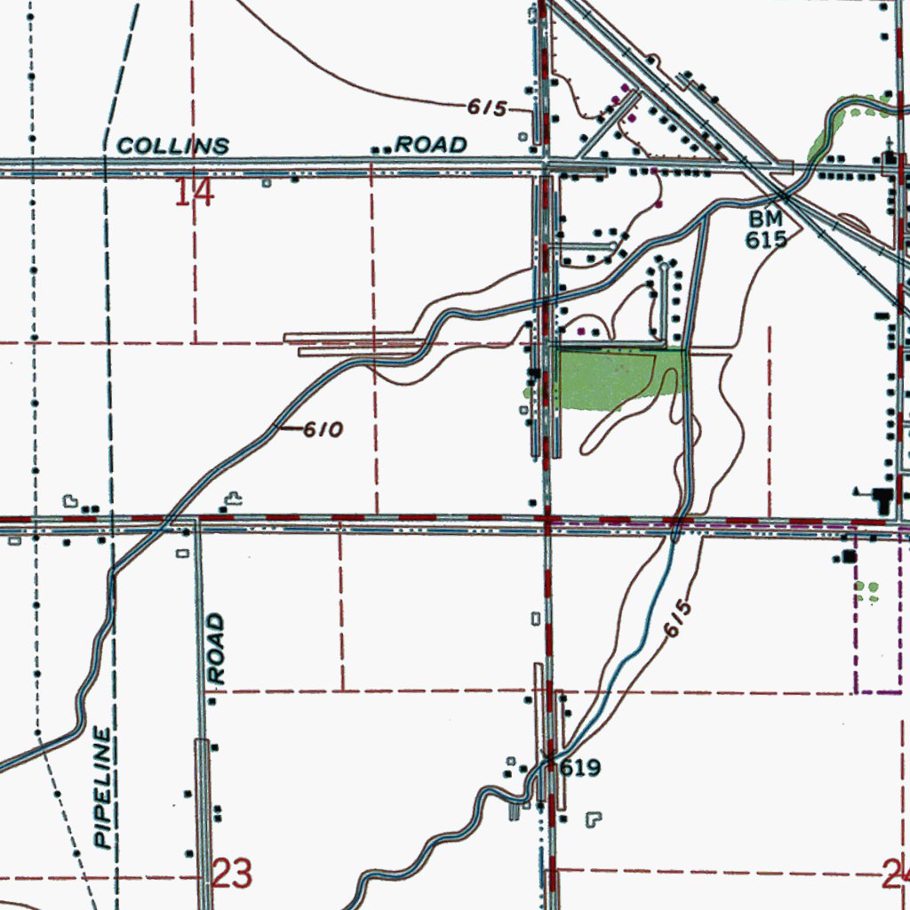 OH-Walbridge: Authoritative US Topos 1965 Map by Western Michigan ...