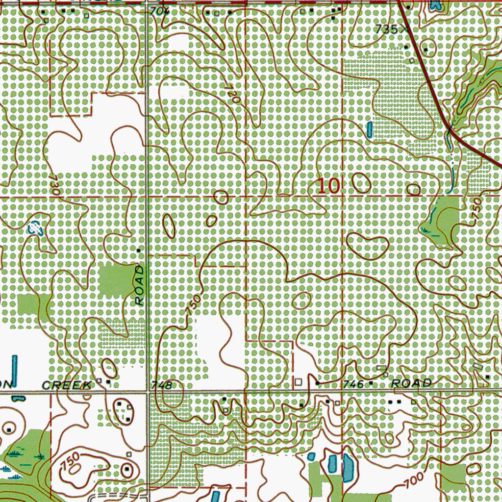 MI-Baroda: Authoritative US Topos 1970 Map by Western Michigan ...