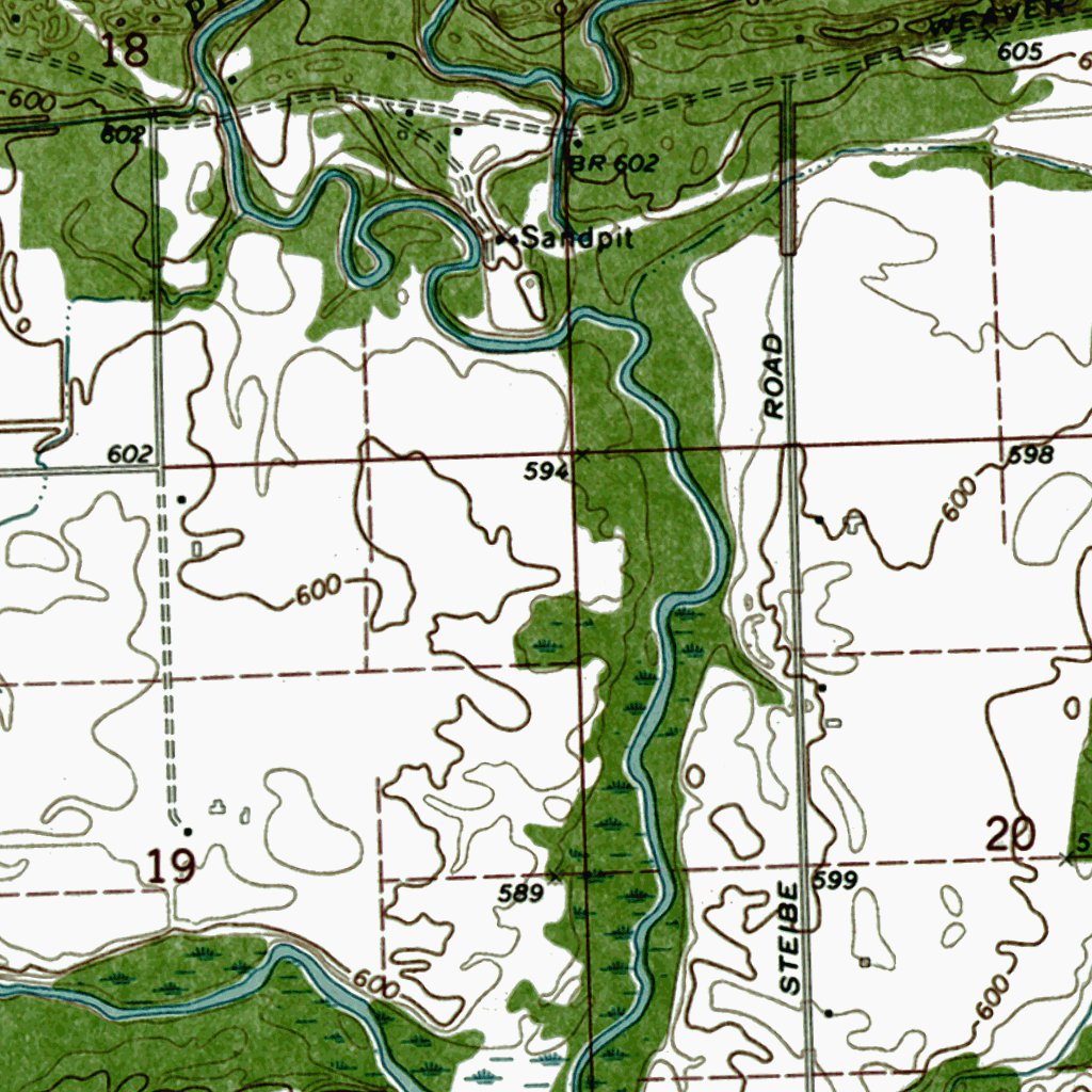 MI-Kinde West: Authoritative US Topos 1970 Map by Western Michigan ...