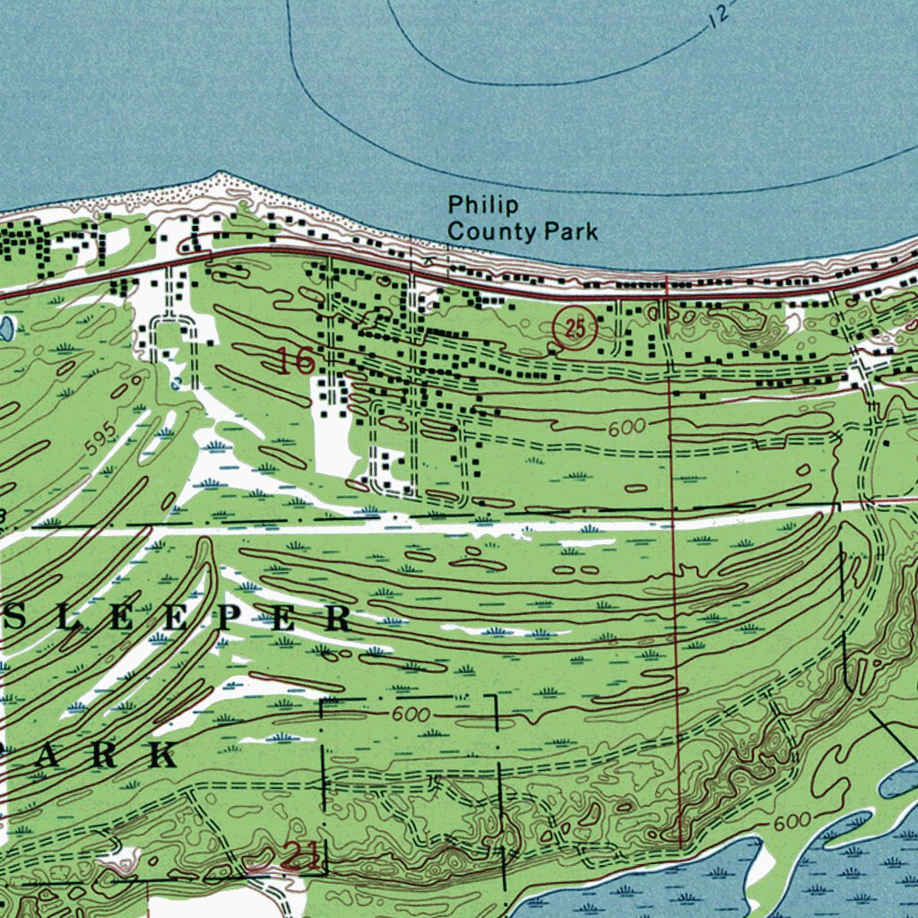 MI-Rush Lake: Authoritative US Topos 1970 Map by Western Michigan ...