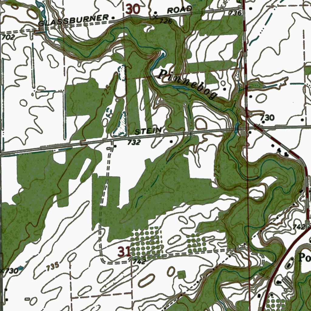 MI-Bad Axe West: Authoritative US Topos 1970 Map by Western Michigan ...