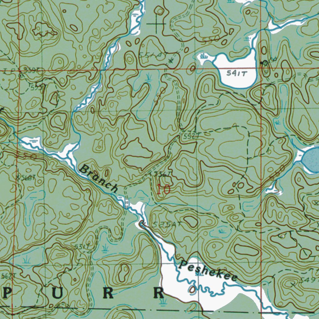 MI-Mount Curwood: Authoritative US Topos 1985 Map by Western Michigan ...