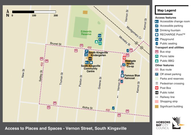 South Kingsville Access Map by Hobsons Bay City Council | Avenza Maps