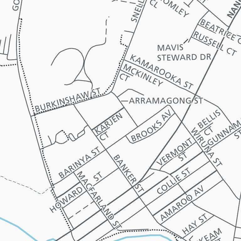 Cobram Regional Park Visitor Guide Map by Parks Victoria | Avenza Maps