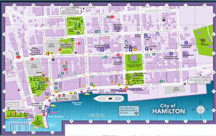 Hamilton, Bermuda Map by Avenza Systems Inc. | Avenza Maps