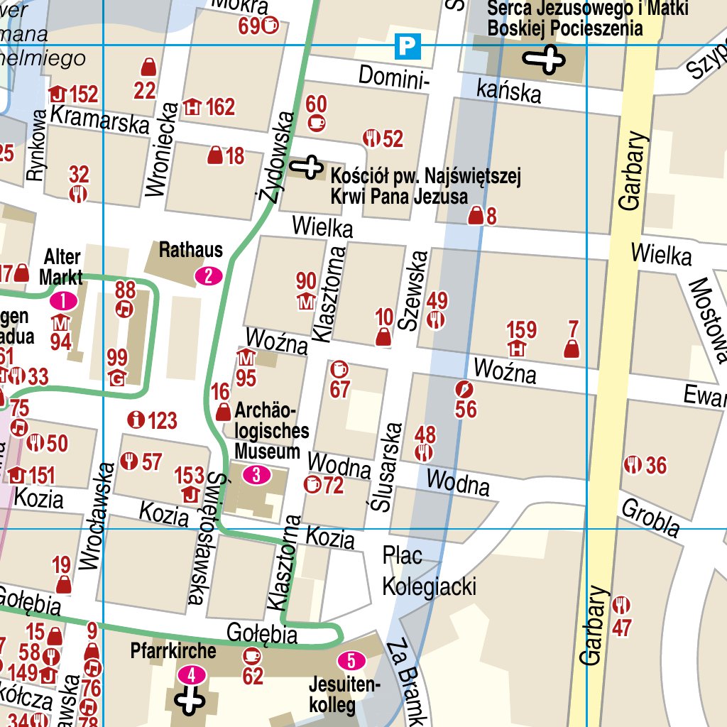 Citymap Posen Map by Reise Know-How Verlag Peter Rump GmbH | Avenza Maps