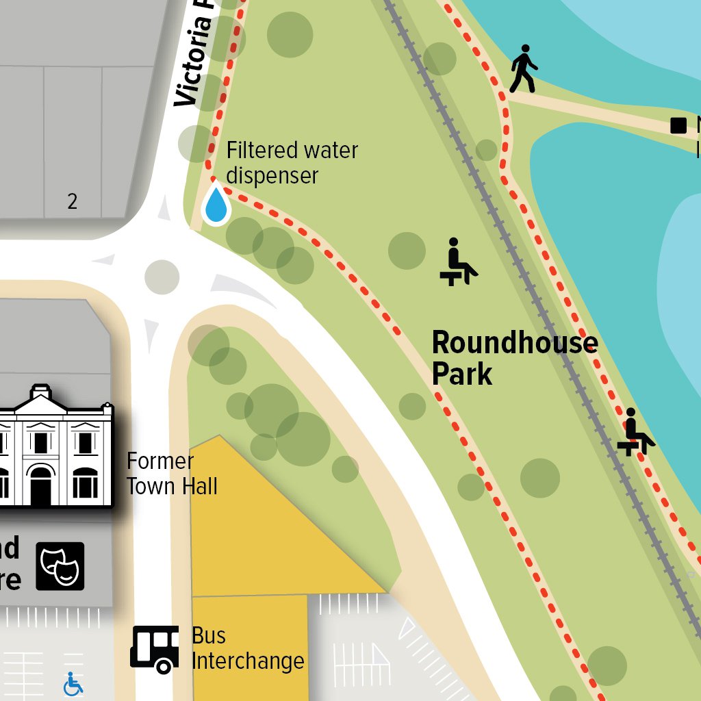 Devonport City Centre Map by Visualvoice | Avenza Maps
