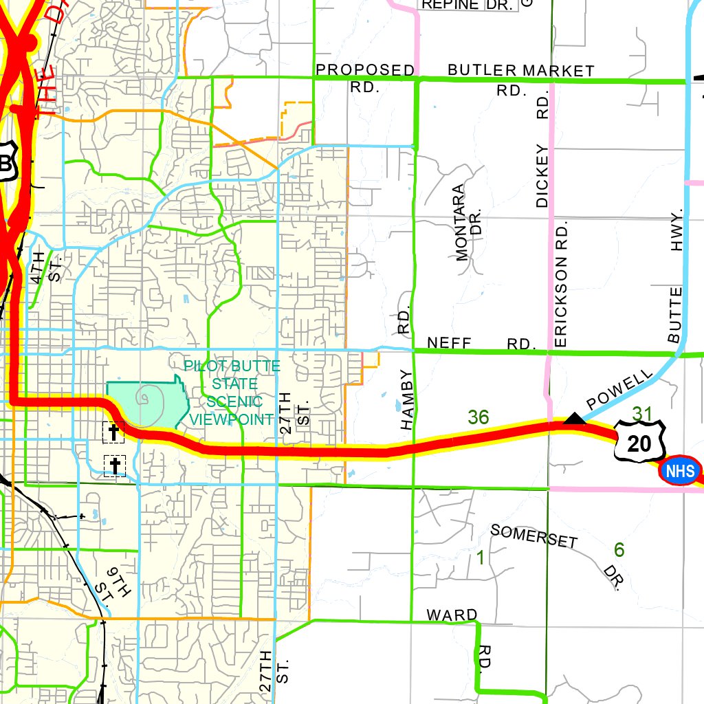 Deschutes County Sheet 3 Map by Avenza Systems Inc. | Avenza Maps