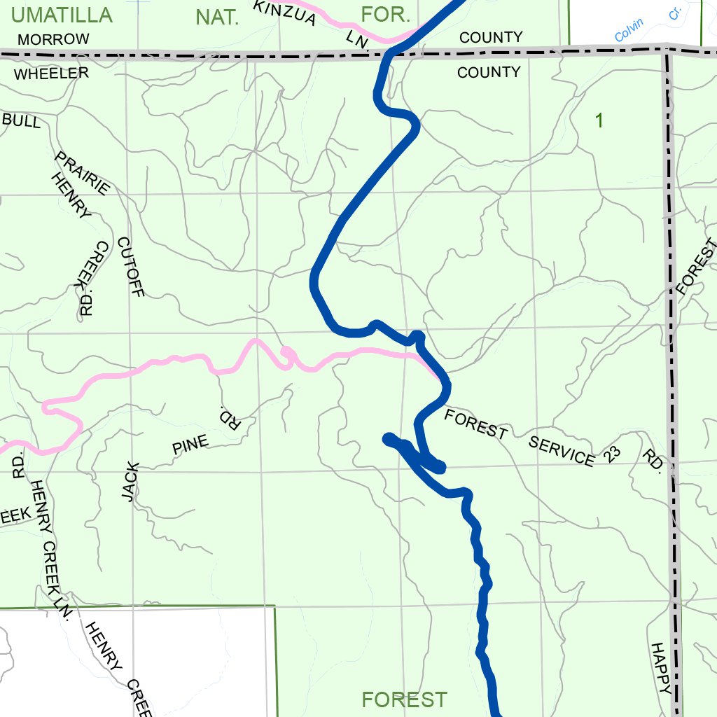 Gilliam County Sheet 3 Map by Avenza Systems Inc. | Avenza Maps