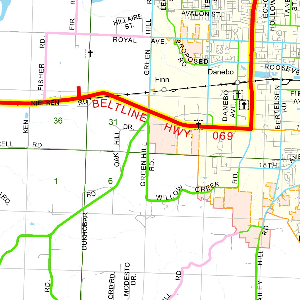Lane County Sheet 2 Map by Avenza Systems Inc. | Avenza Maps