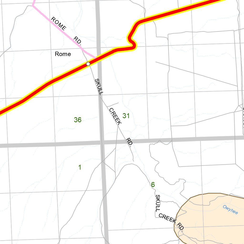 Malheur County Sheet 7 Map by Avenza Systems Inc. | Avenza Maps
