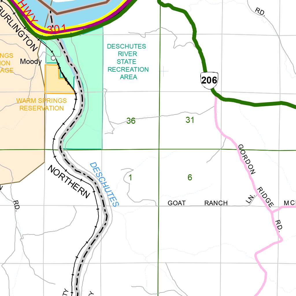 Sherman County Sheet 1 Map by Avenza Systems Inc. | Avenza Maps