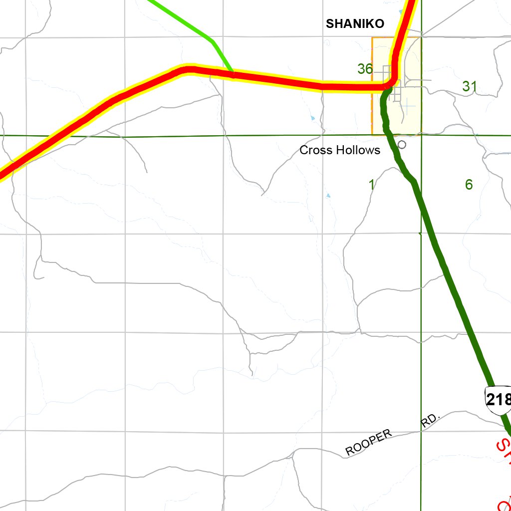 Wasco County Sheet 3 Map by Avenza Systems Inc. | Avenza Maps