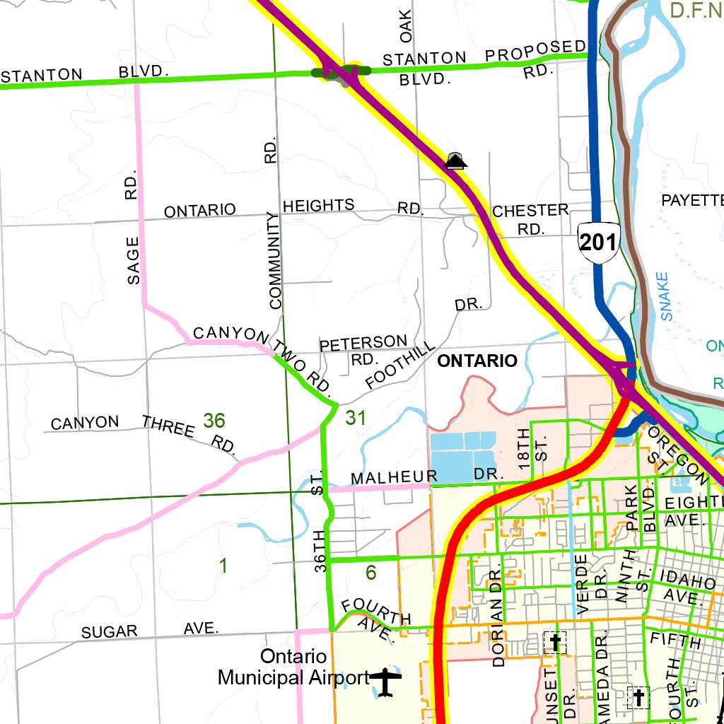 Malheur County Sheet 2 Map by Avenza Systems Inc. | Avenza Maps