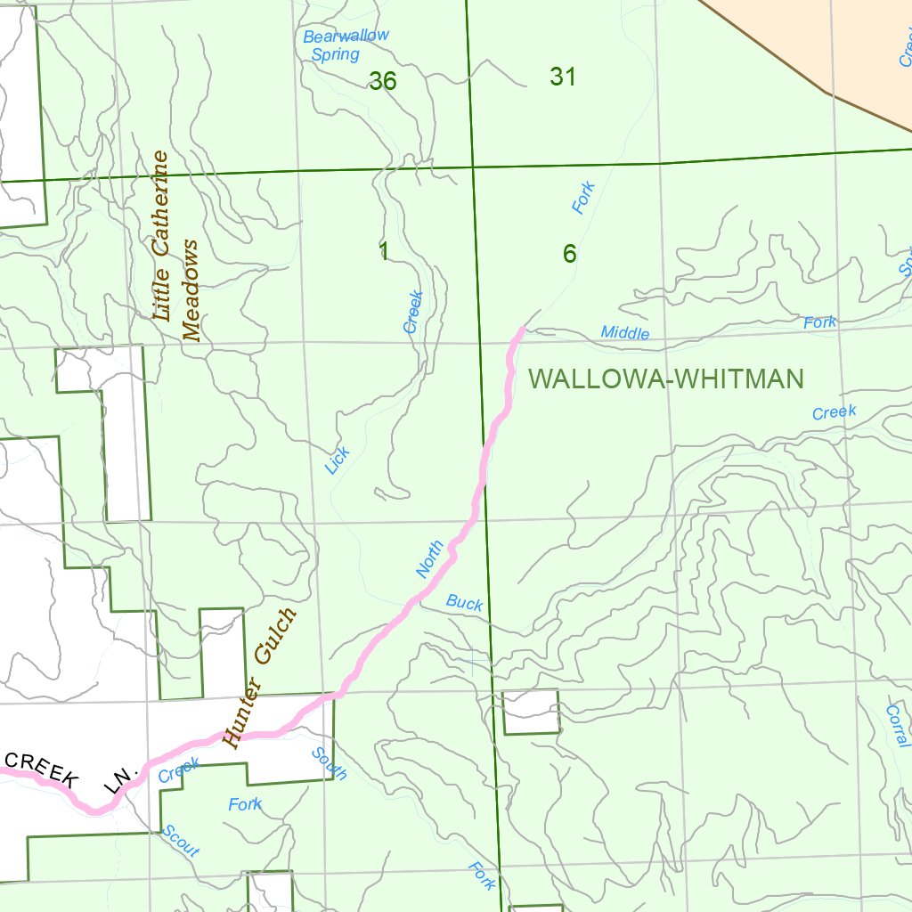 Wallowa County Sheet 3 Map by Avenza Systems Inc. | Avenza Maps