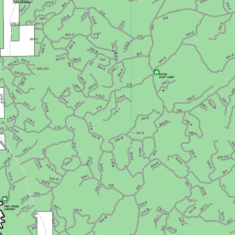 Apalachicola National Forest Map by Panhandler | Avenza Maps