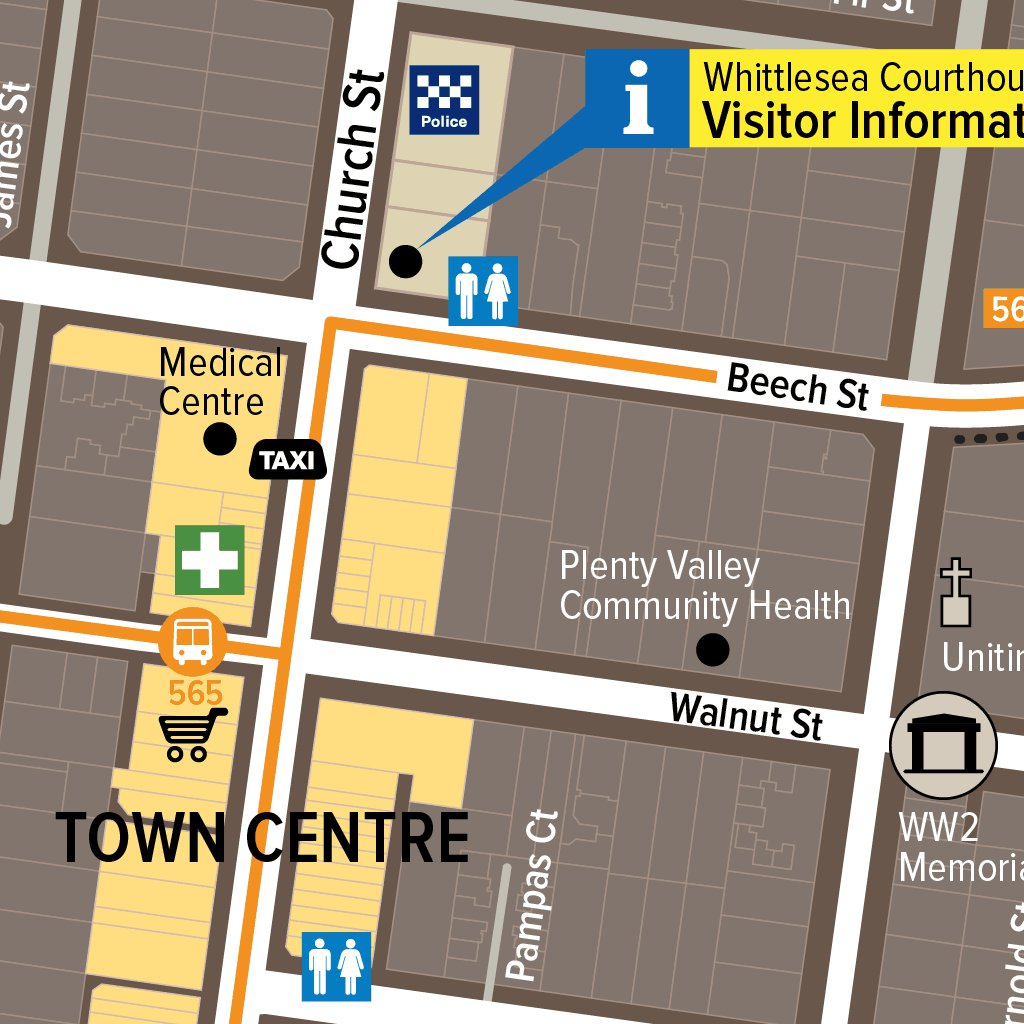 Whittlesea Township Map by Visualvoice | Avenza Maps