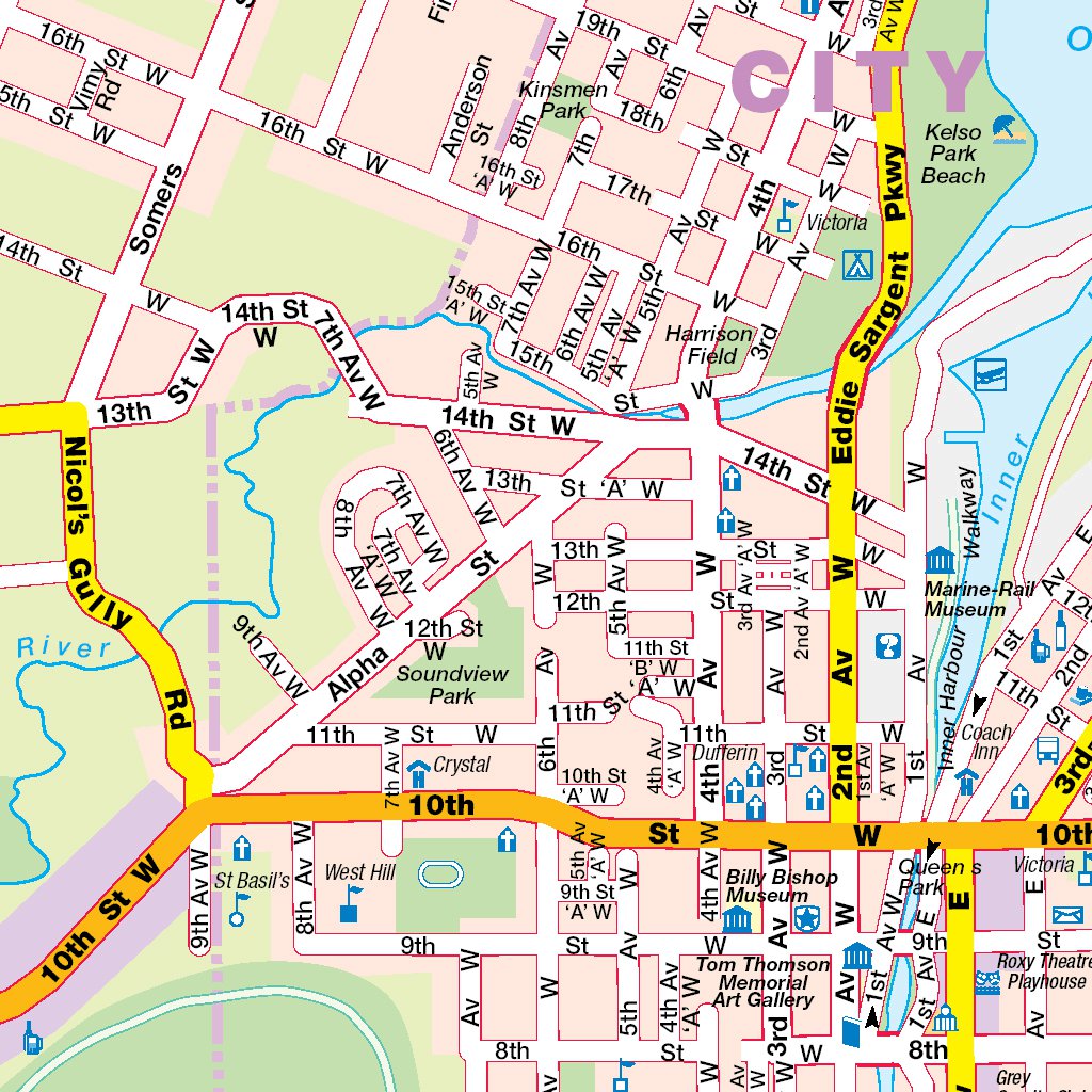 Owen Sound, ON Map by Mapmobility Corp. | Avenza Maps