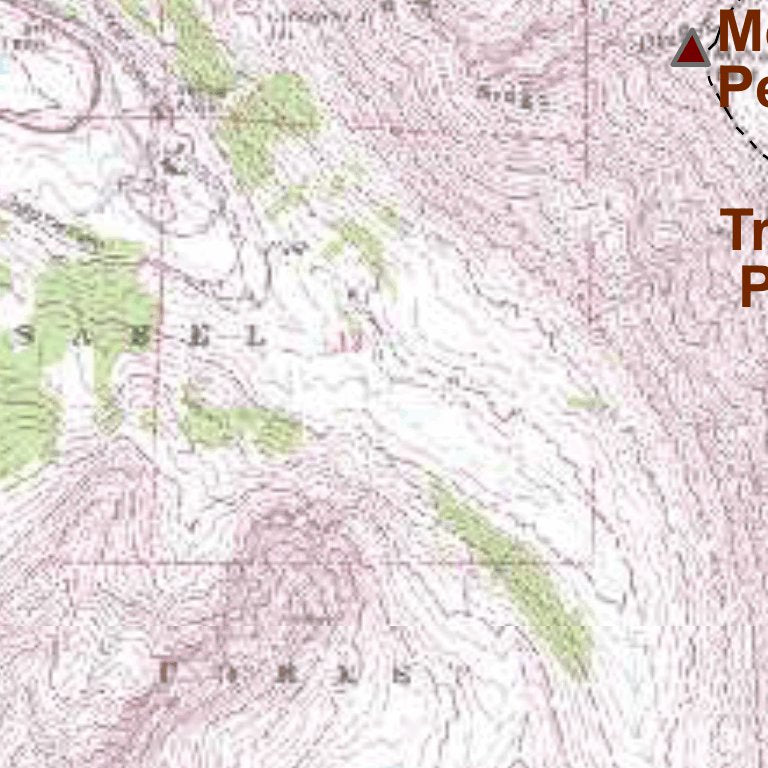 Alma Area Mountain Bike Trails Map by Park County Recreation & Resource ...