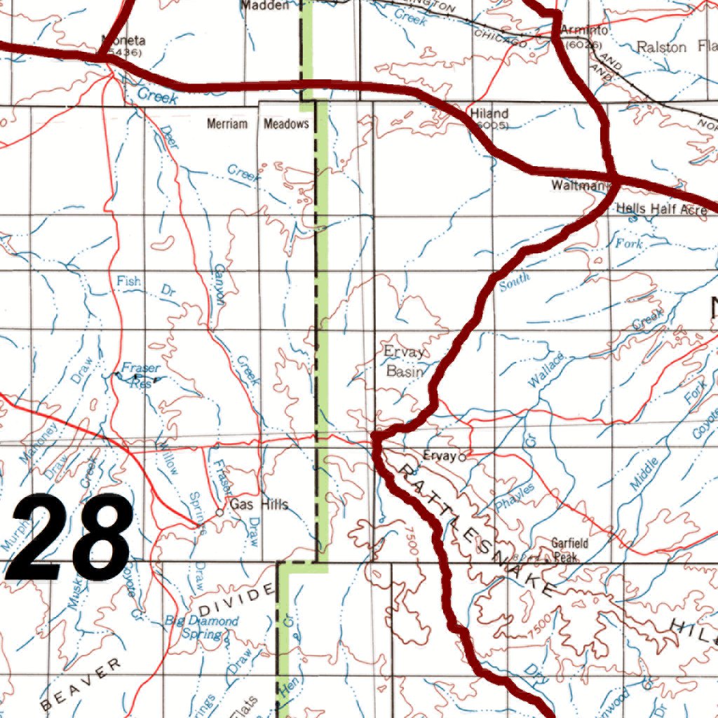 Wyoming Statewide Elk Concentration Map by HuntData LLC | Avenza Maps