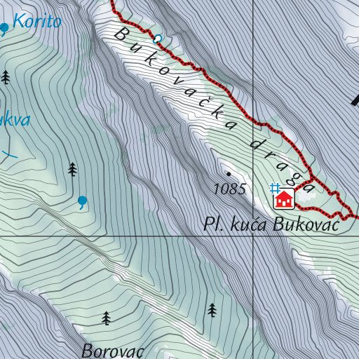 Brela Map by Croatian Mountain Rescue Service - HGSS | Avenza Maps
