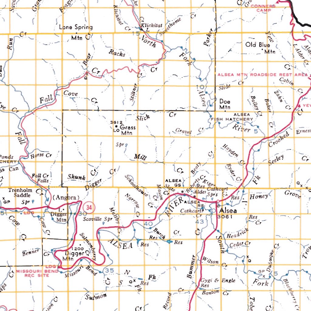 Mid-Coast Drainage Basin, Oregon Map by Avenza Systems Inc. | Avenza Maps