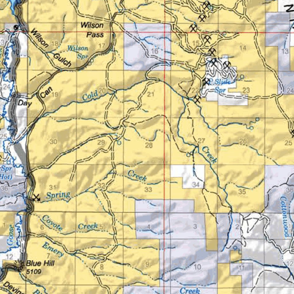 Sawtooth National Forest Minidoka Ranger District Forest Visitor Map ...