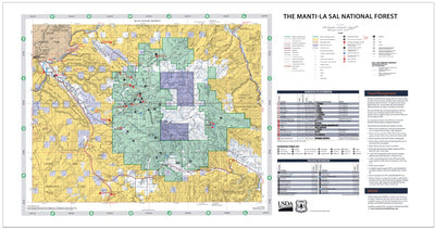 Manti-La Sal National Forest Moab Ranger District 2013 Map by US Forest ...