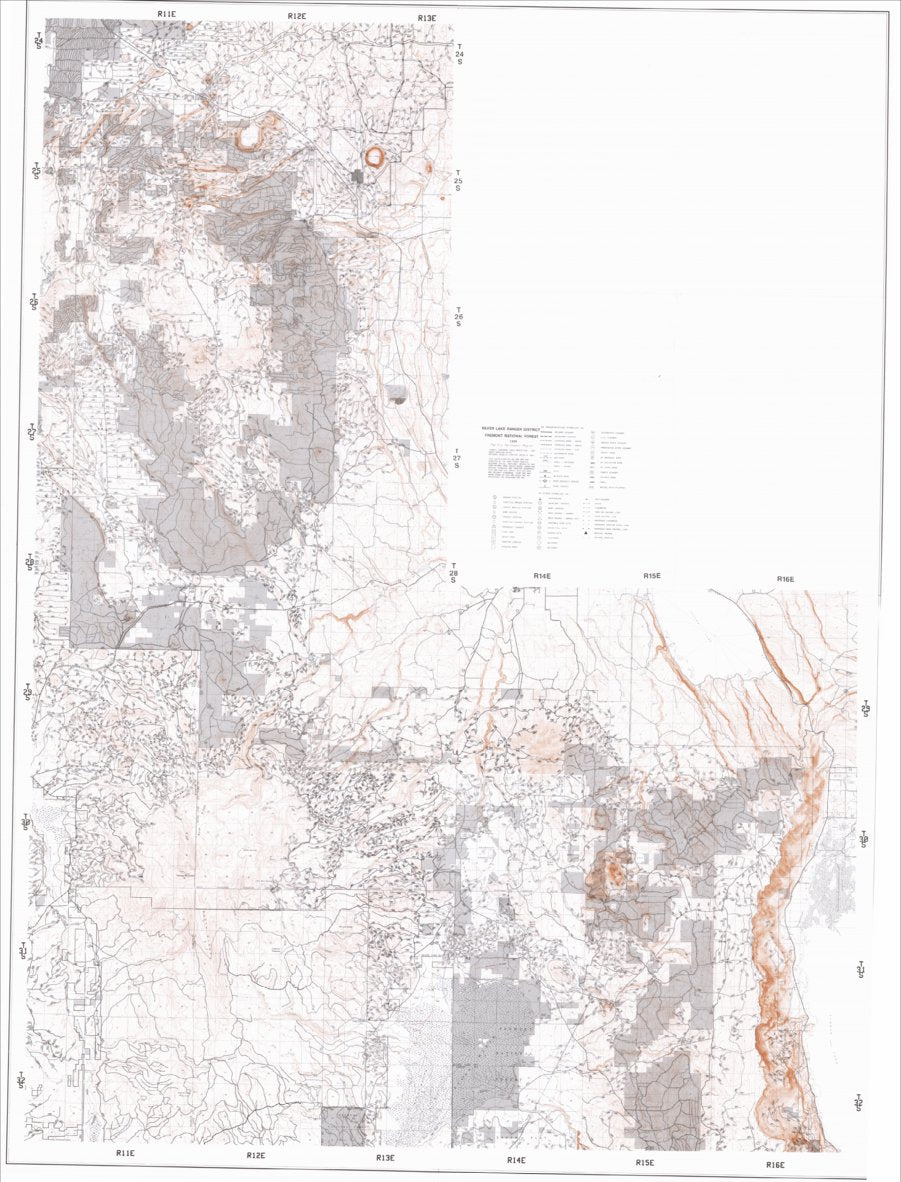 Silver Lake Ranger District Map by US Forest Service R6 Pacific ...