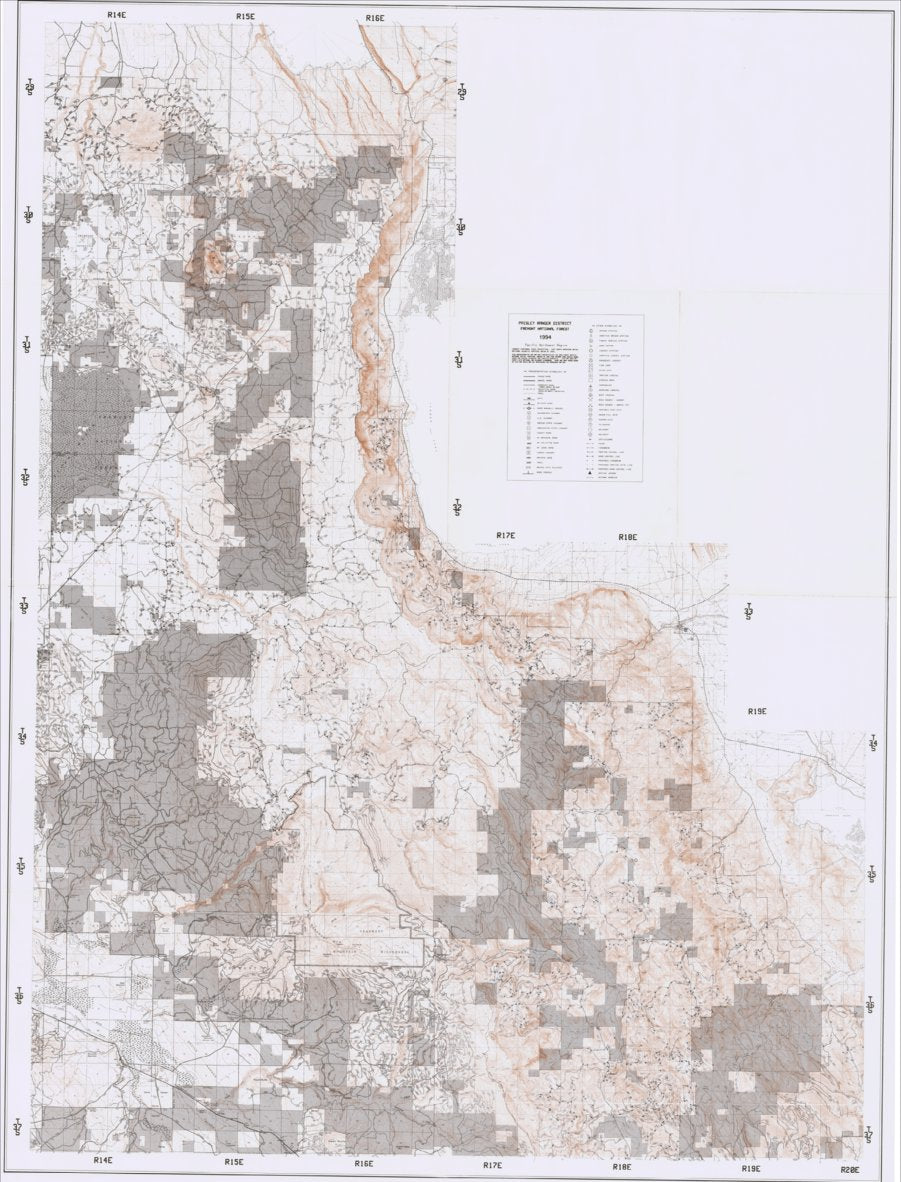 Paisley Ranger District Map by US Forest Service R6 Pacific Northwest ...