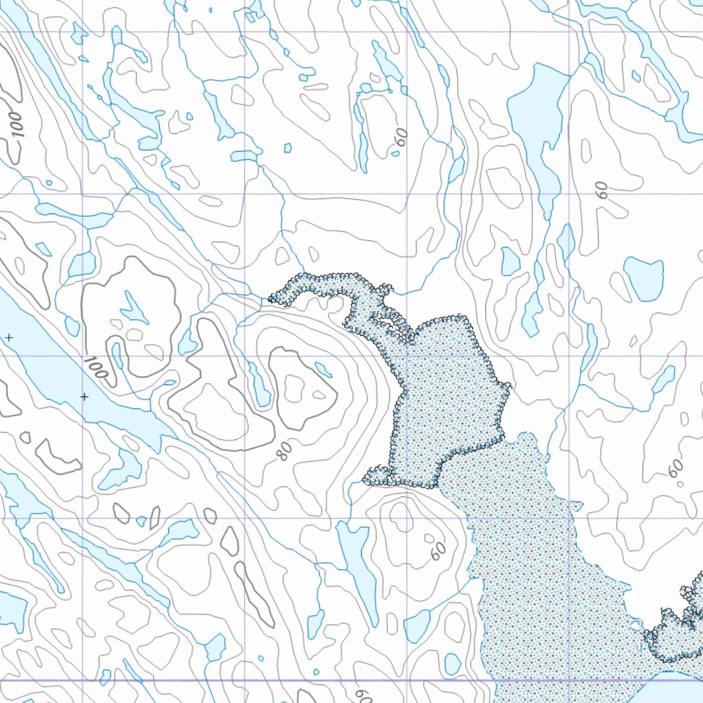 Iqaluit, NU (025N15 CanTopo) Map by Natural Resources Canada | Avenza Maps