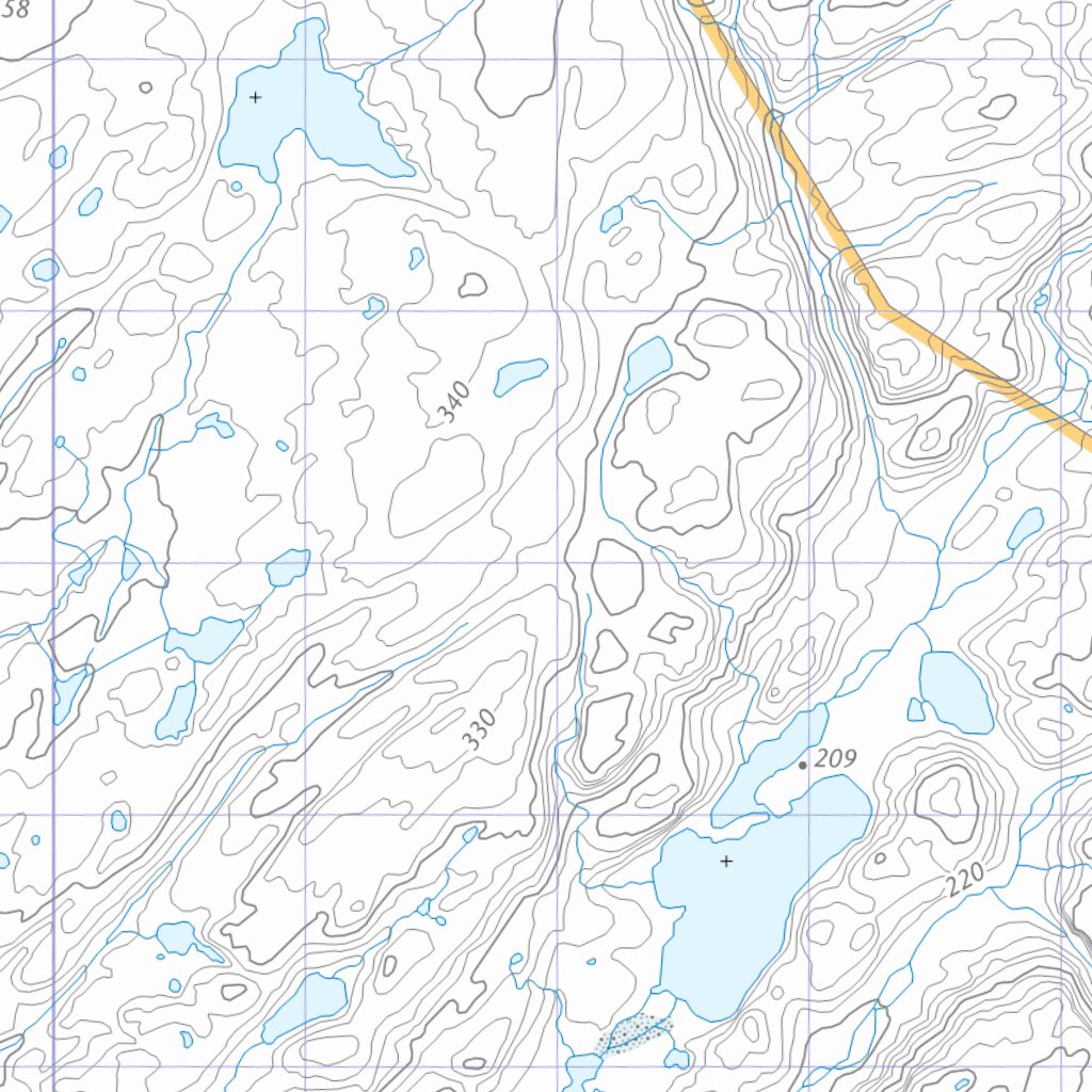 Ramsay River, NU (025M07 CanTopo) Map by Natural Resources Canada ...