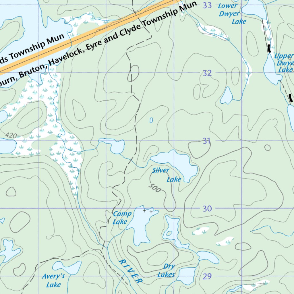 Whitney, ON (031E08 CanTopo) Map by Natural Resources Canada | Avenza Maps