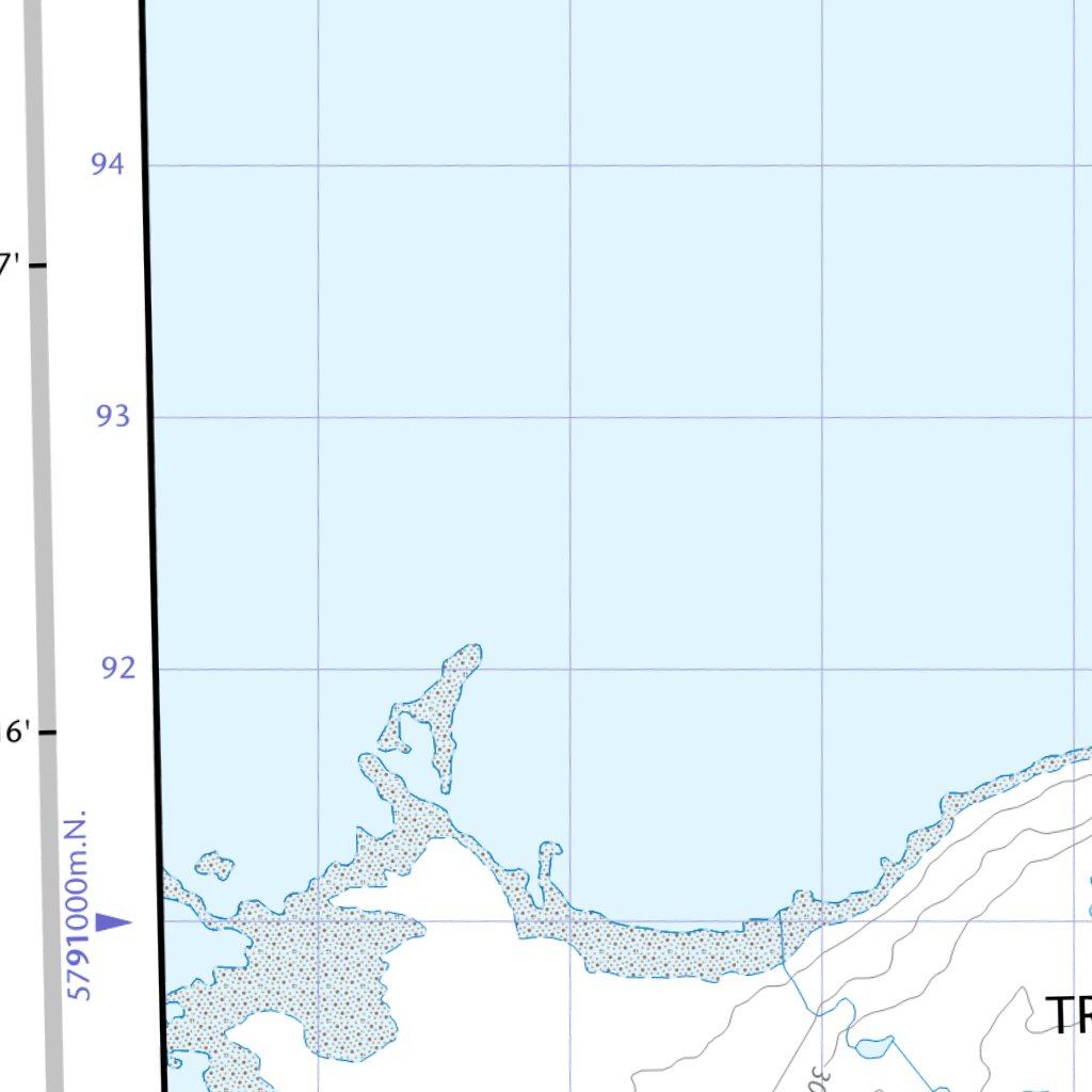Gull Island (033D06 CanTopo) Map by Natural Resources Canada | Avenza Maps
