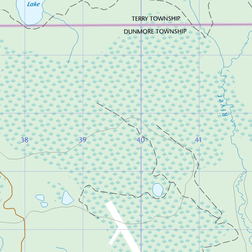 Kirkland Lake, ON (042A01 CanTopo) Map by Natural Resources Canada ...