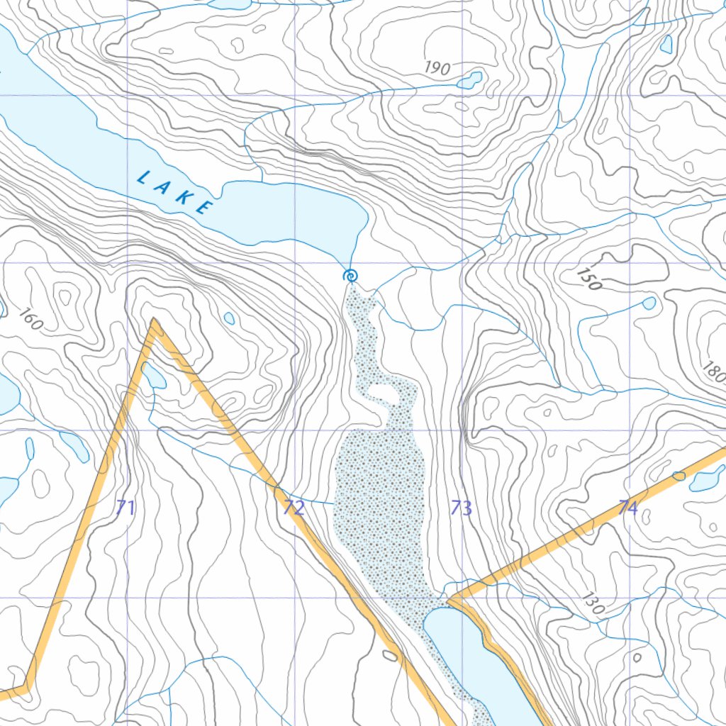 Hoppner Inlet, NU (046J13 CanTopo) Map by Natural Resources Canada ...