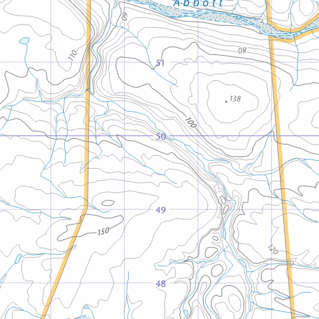 Ward River, NU (058G04 CanTopo) Map by Natural Resources Canada ...