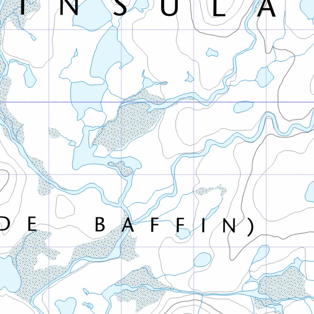 Brodeur Peninsula (047G05 CanTopo) Map by Natural Resources Canada ...