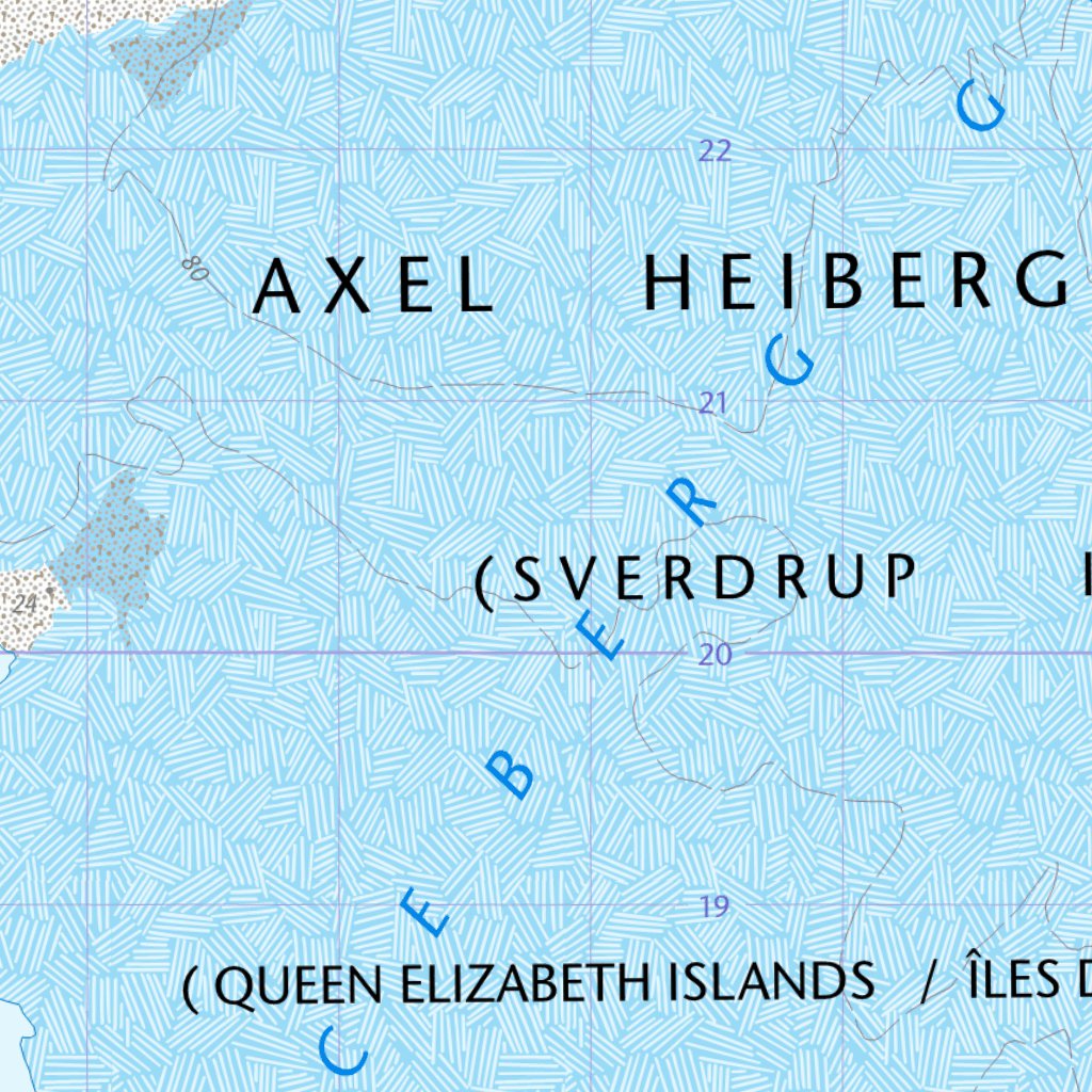 Iceberg Bay (059G08 CanTopo) Map by Natural Resources Canada | Avenza Maps