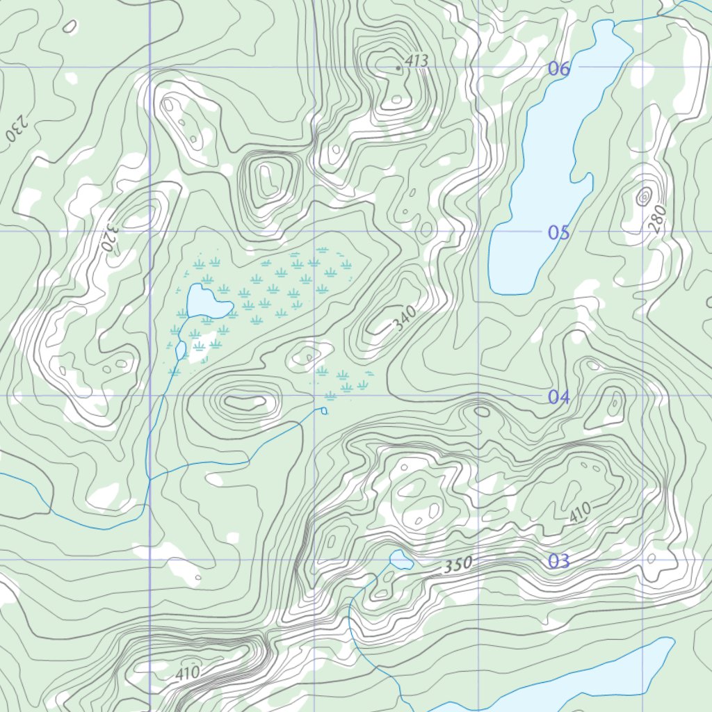 Rae Lake, NT (086C03 CanTopo) Map by Natural Resources Canada | Avenza Maps