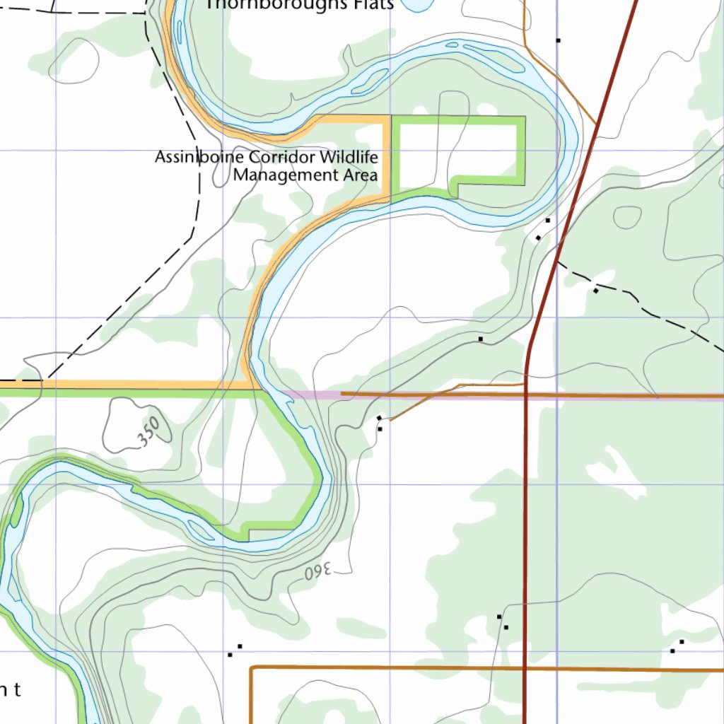 Glenboro, MB (062G11 CanTopo) Map by Natural Resources Canada | Avenza Maps