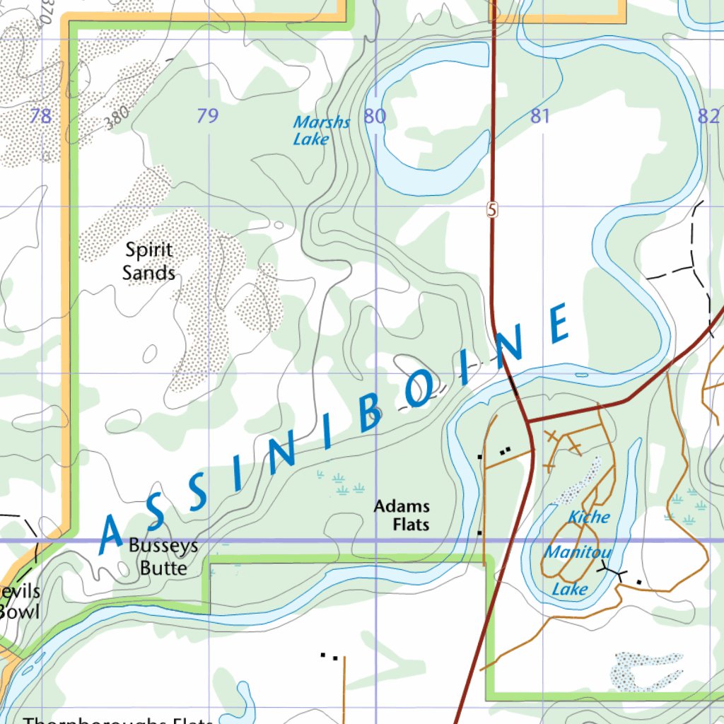 Glenboro, MB (062G11 CanTopo) Map by Natural Resources Canada | Avenza Maps