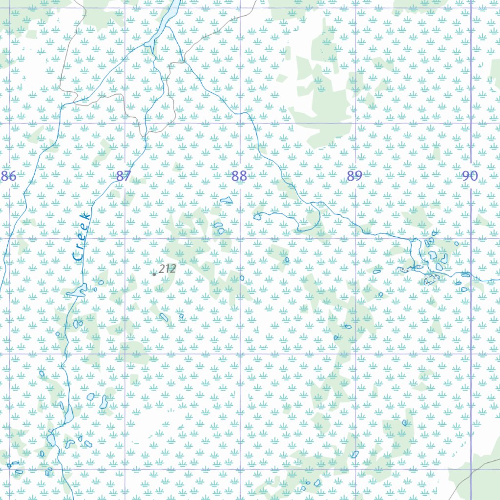 Birch, NT (085B11 CanTopo) Map by Natural Resources Canada | Avenza Maps