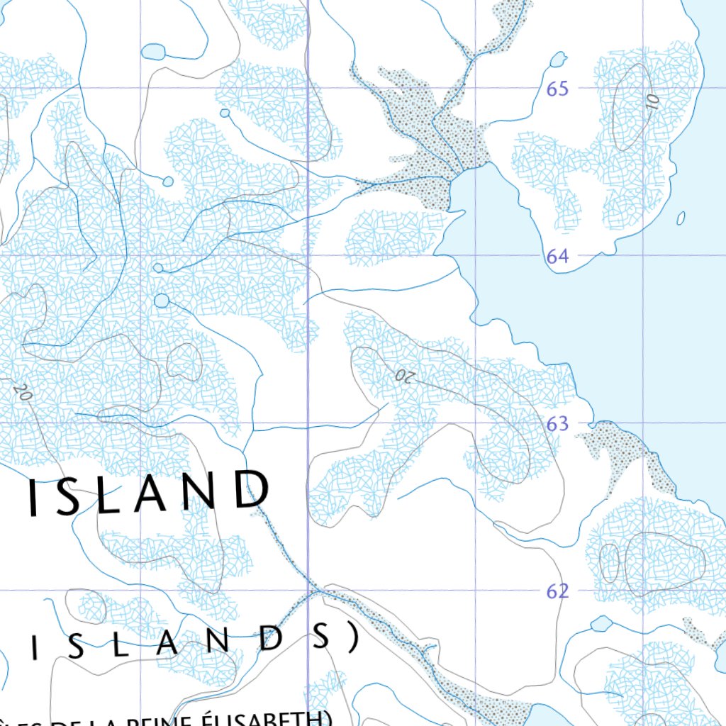 Brock Island (089E03 CanTopo) Map by Natural Resources Canada | Avenza Maps