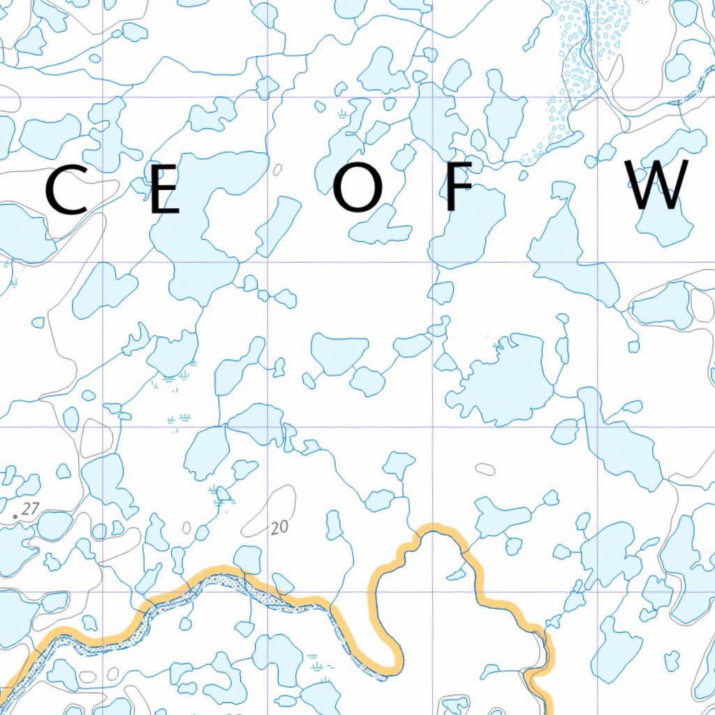 Inner Browne Bay (068A14 CanTopo) Map by Natural Resources Canada ...