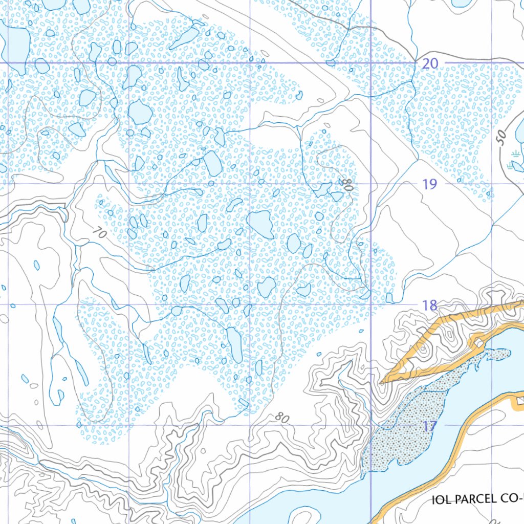 Kugluktuk (086O14 CanTopo) Map by Natural Resources Canada | Avenza Maps
