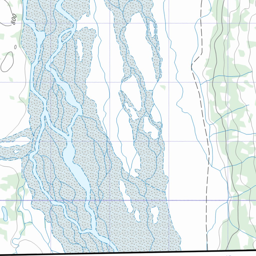Lynx Creek (115G12 CanTopo) Map by Natural Resources Canada | Avenza Maps