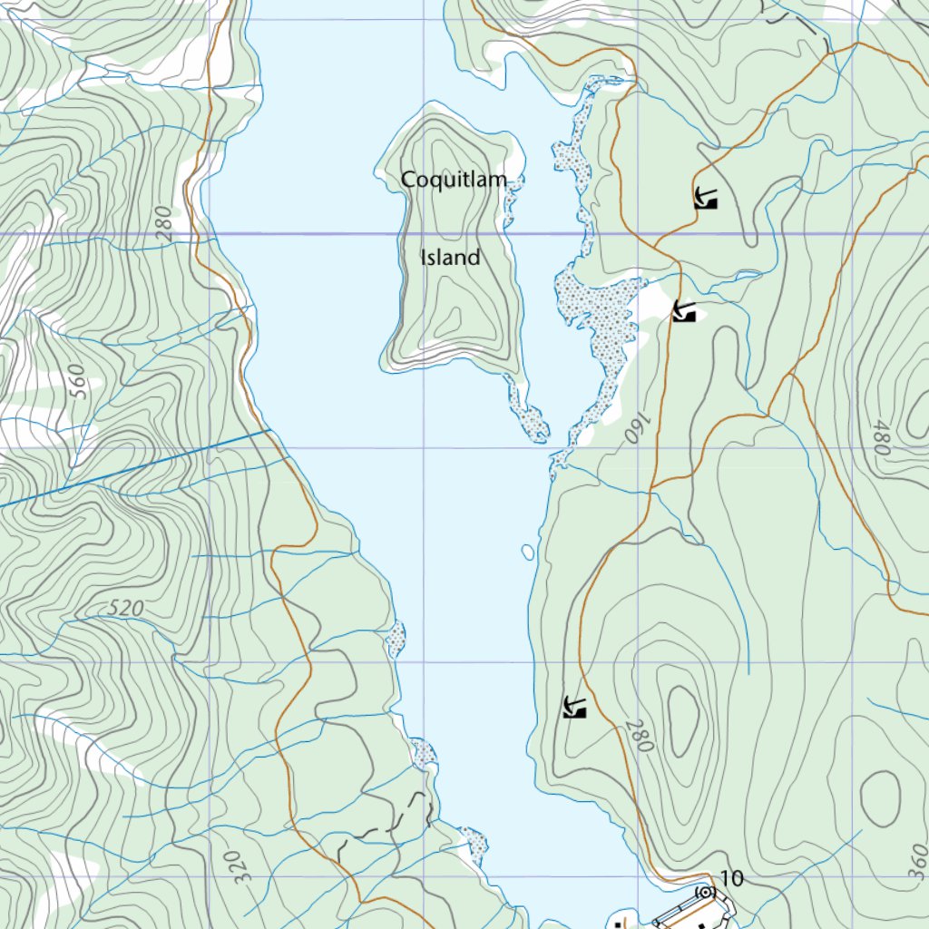 Port Coquitlam (092G07 CanTopo) Map by Natural Resources Canada ...