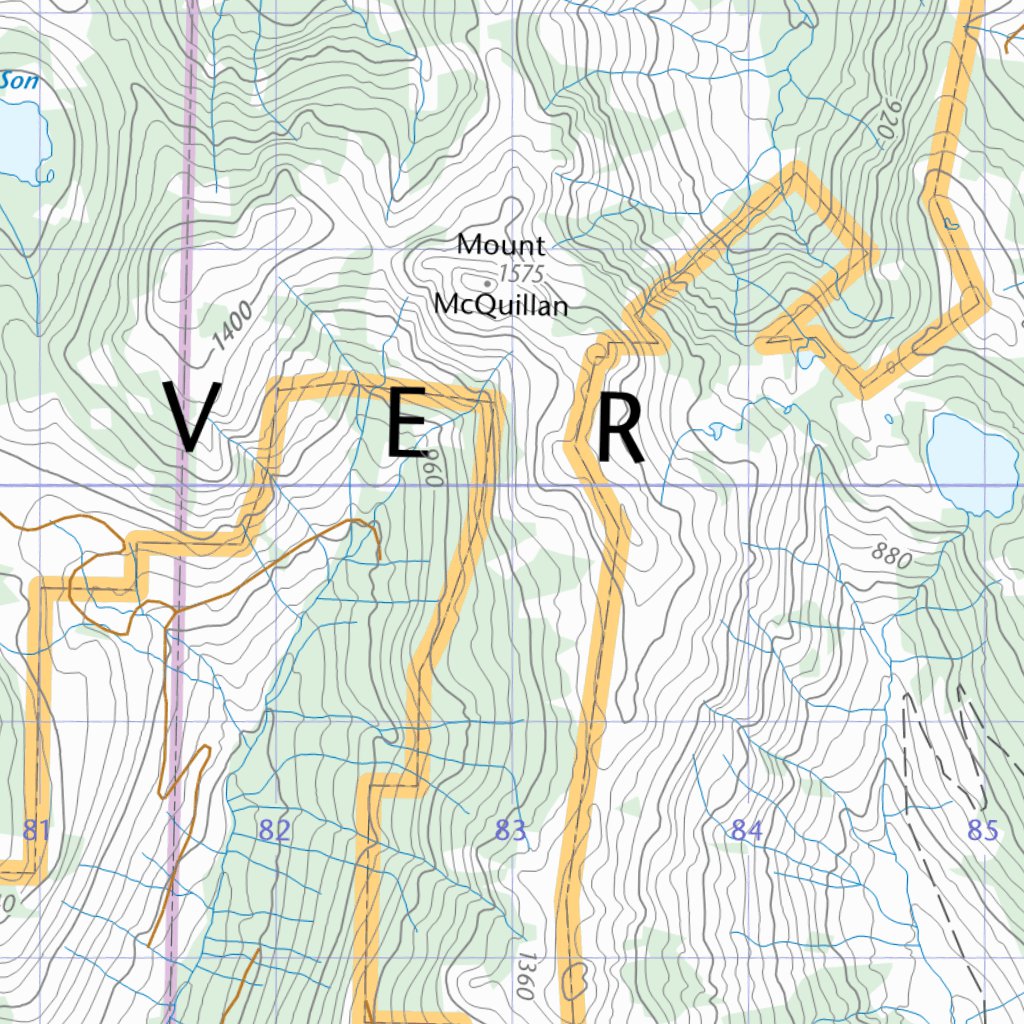 Alberni Inlet (092F02 CanTopo) Map by Natural Resources Canada | Avenza ...